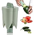 Amazon.com: Pepper Seed Corer Remover, 2025 New 2 in 1 Fruit Pepper ...