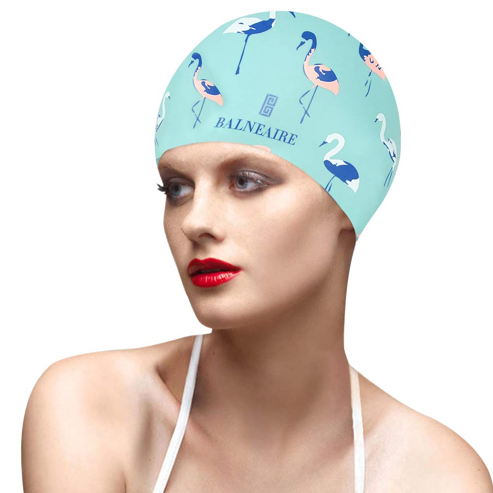 BALNEAIRE Flowers Swim Cap Pearl Floral Swim Cap Hat Long Hair Swimming balneaire-flowers-swim-cap-pearl-floral-swim-cap-hat-long-hair-swimming