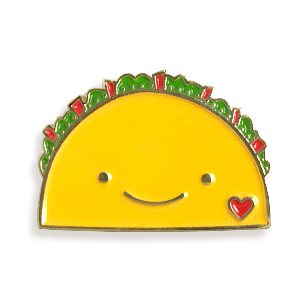 Amazon.com: Taco Lover Enamel Pin: Home & Kitchen