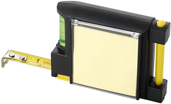 Multi Tool Tape Measure Spirit Level Pen Note Pad DIY Handy Office ...