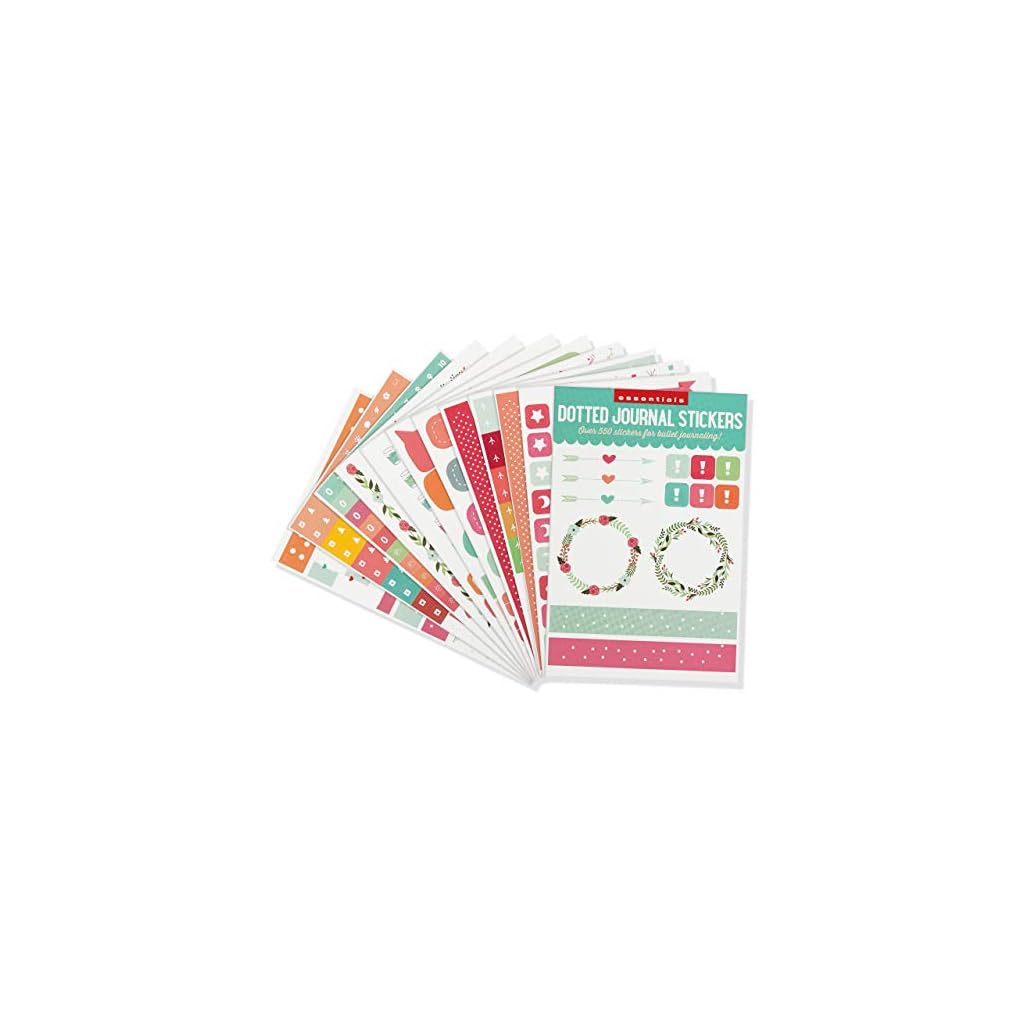 Essentials Planner Stickers for Dotted Journals (Set of 550+ stickers ...