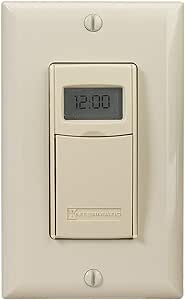 Intermatic EI600C 7-Day Astronomic Single-Pole/3-Way Time Switch, Ivory ...