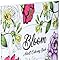 Bloom Adult Coloring Book: Beautiful Flower Garden Patterns and ...