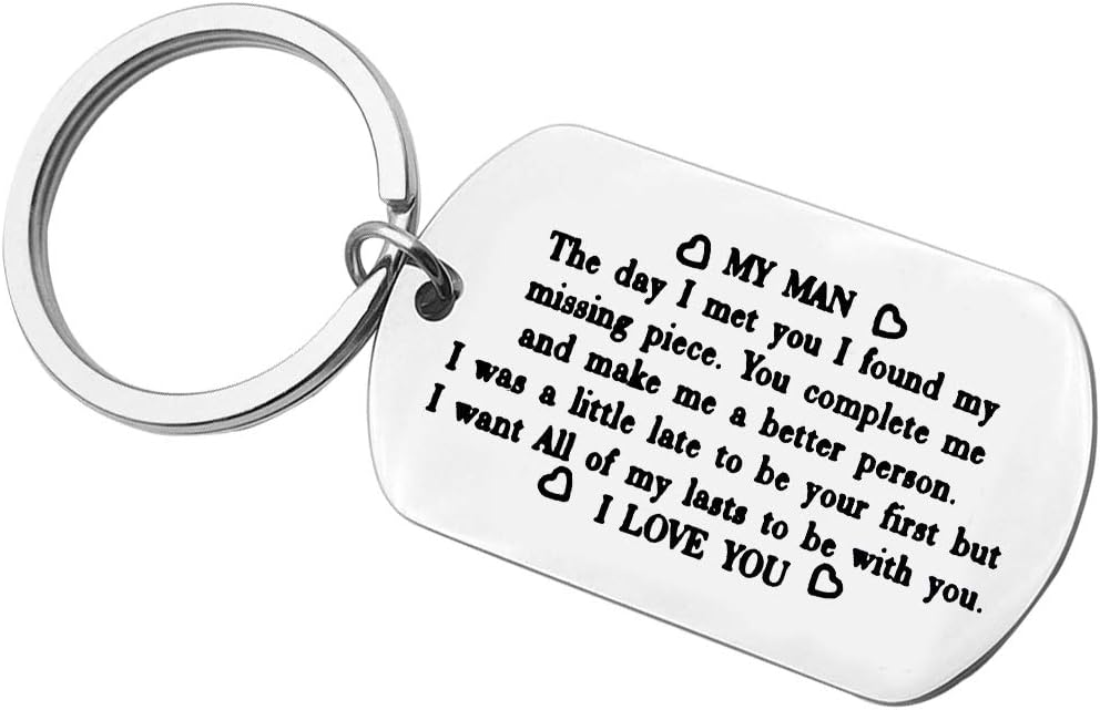 Couples Keychain Key Ring Couples Lovers Jewellery Gift Love Keyrings ...