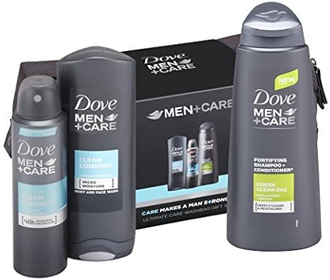 Dove Men Plus Care Ultimate Wash Bag Gift Set: Amazon.co.uk: Beauty