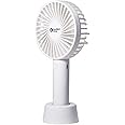 Amazon.com: Comfort Zone Personal Handheld Rechargeable Fan, 4 inch, 3 ...