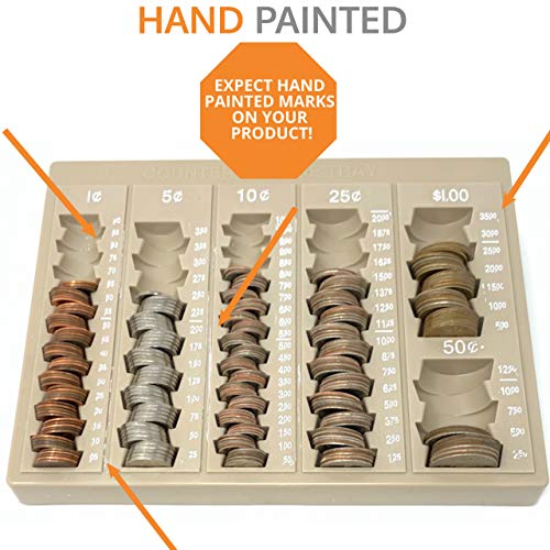 Coin Counter And Sorters Money Tray Bundled With 64 Coin Roll Coin Counter And Sorters Money Tray Bundled With 64 Coin Roll