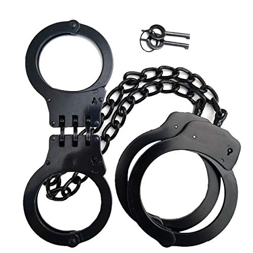 Ace Martial Arts Supply Professional Double Lock Handcuffs & Leg Cuffs ...