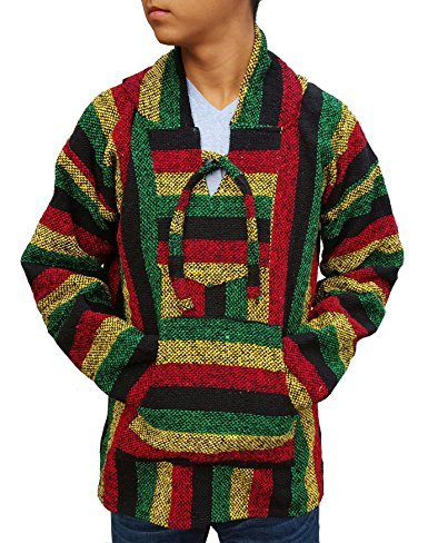 Rasta Hoodie All Over Print RageOn Haile Selassie Natural Mystic Design