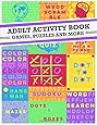 Adult Activity Book: An Adult Activity Book Featuring Coloring, Sudoku ...