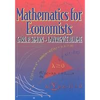 Mathematics for Economists: 8601406120563: Economics Books @ Amazon.com