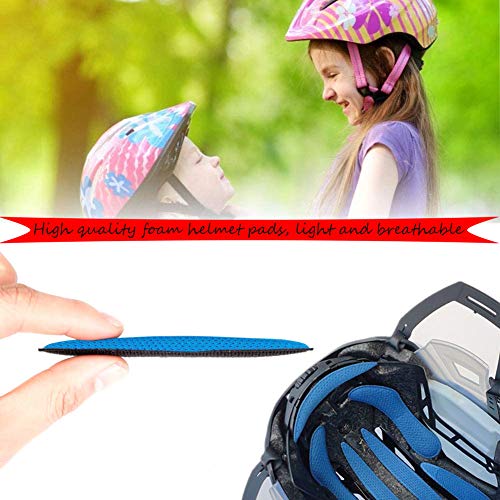 2 Sätze Helm Polster-Schaumstoff-Kit, Ersatzschaumpolster Schwamm ...