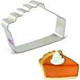 Amazon.com: Pumpkin Pie Slice Cookie Cutter 4.5" Made in USA by by Ann ...