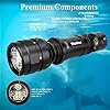 Wurkkos DL07 Dive Light,100M Underwater Video Light with Ball Joint ...