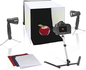 Amazon.com: Pyle 20’’ x 20’’ inch Portable Tabletop Photography Studio ...