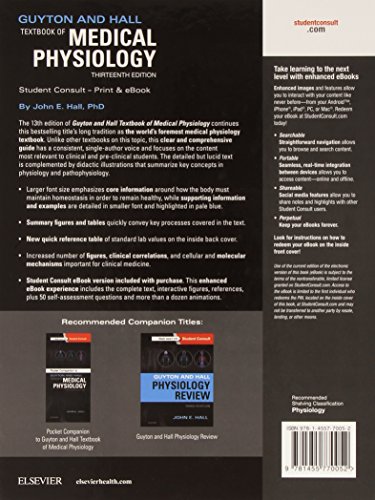 Guyton and Hall Textbook of Medical Physiology, 13e (Guyton Physiology)