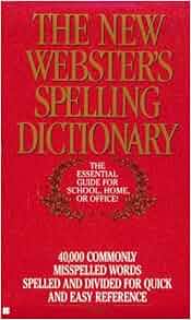New Webster's Spelling Dictionary: Lexicon Publications: 9780425124741 ...
