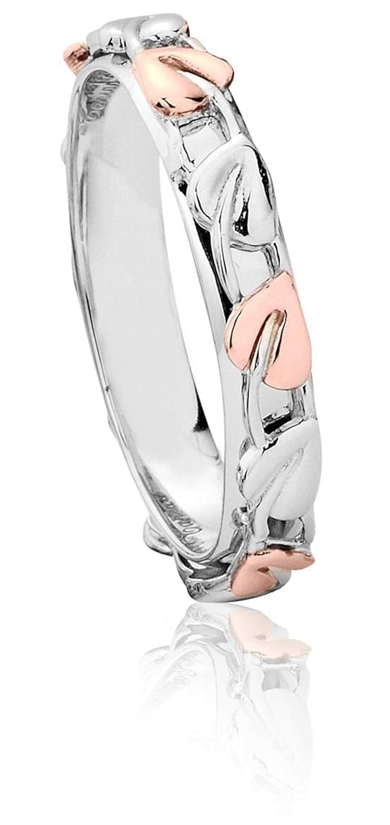 CLOGAU Women Themed Ring -Size M 3SCTOLR-B/M, Silver: Amazon.co.uk ...