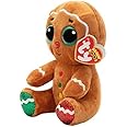 Amazon.com: Ty Beanie Boo Regular 15 cm Crumble Gingerbread Man Xmas ...