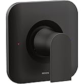 Moen Genta LX Matte Black Pressure Balancing Eco-Performance Modern ...