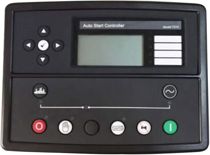 DSE7310 Genset Automatic Controller, LCD Screen Display Auto Start Genset Control Module for ...