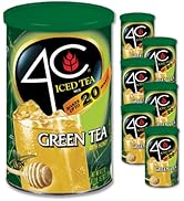 Amazon.com : 4C Light Powdered Drink Mix Cannisters, Light Green Tea 3 ...