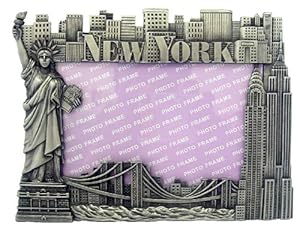 Amazon.com - New York Picture Frame - Pewter, New York Picture Frames ...