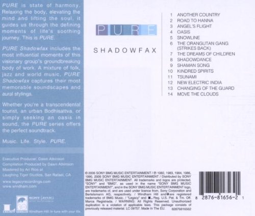 Pure Shadowfax * by Shadowfax (CD, May-2006, Windham Hill Records) for ...