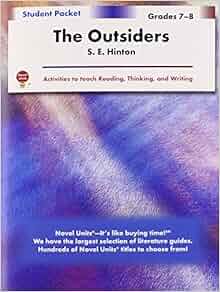 The Outsiders - Student Packet by Novel Units: Novel Units ...