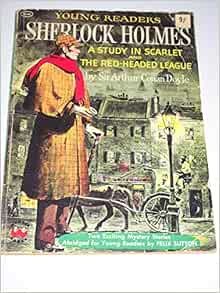 Young Readers Sherlock Holmes, a Study in Scarlet and the Red Headed ...