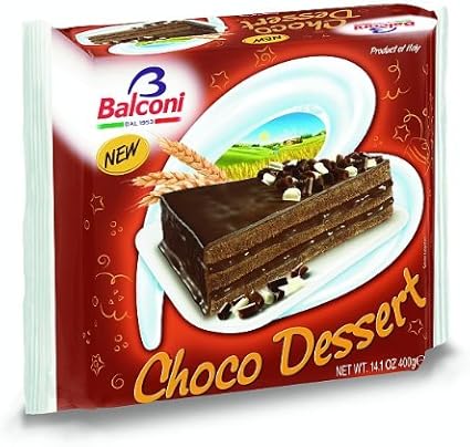 Balconi Chocolate Dessert Cake (Pack of 6): Amazon.co.uk: Grocery