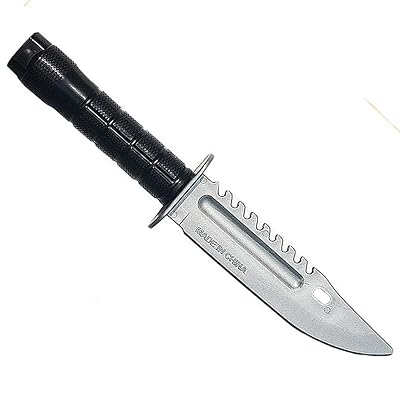 Buy Z-ONE Joke Toy Knife Prank Plastic Not Sharp Dagger Halloween Dark ...