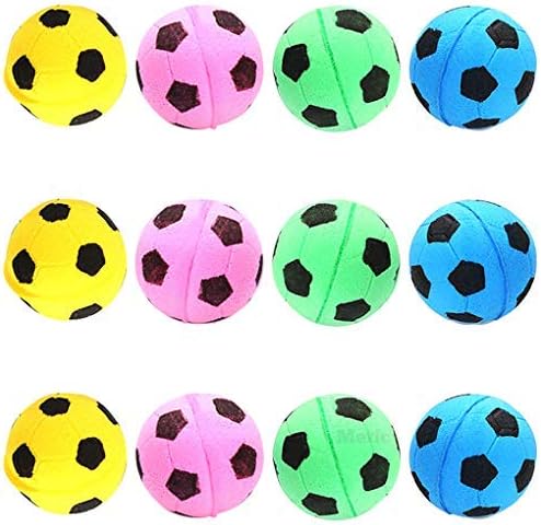 Meric Sponge Cat Balls, Soft Foam Soccer Balls, for Exercise and ...