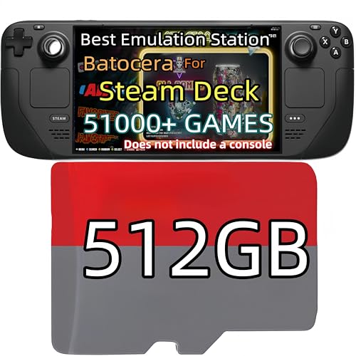 512GB Retro Game Micro SD Card for Steam Deck (Supported on OLED ...