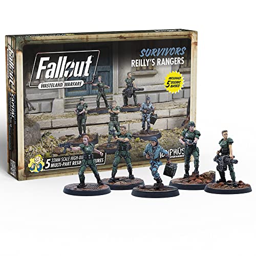 Modiphius Fallout Wasteland Warfare: Survivors: Reilly's Rangers - 5 ...