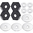 Amazon.com: MORLORDY 4Pcs 14mm to 17mm CNC Wheel Hex Hub Adapter for 1/8 Typhon/Kraton/Outcast ...