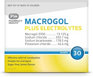 Pharmacy health MACROGOL LEMON 30 SACHETS : Amazon.com.au: Health ...