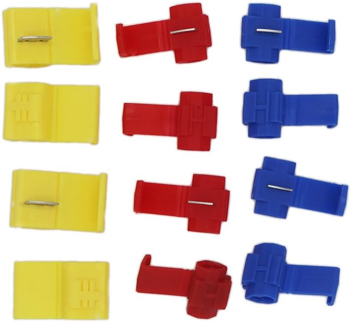 Grapelet Set: 100 branch connectors, 50 x blue, 40 x red, 10 x yellow ...
