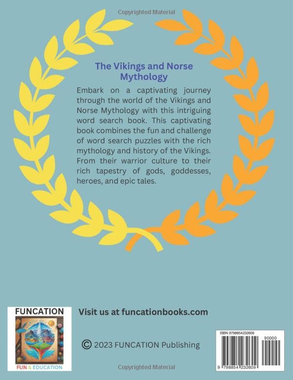 Mua FUNCATION The Vikings and Norse Mythology Word Search: A ...