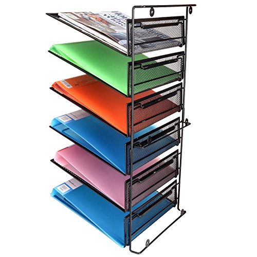 Wall Hangings - SamStar 6 Tier Hanging Wall File Holder Organizer ...
