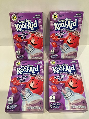 Amazon.com : Kool-Aid Sugar Free Low Calorie Drink Mix 6 easy open ...