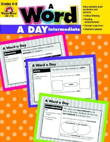 A Word a Day, Grades 4-8: Evan-moor Educational Publishing ...