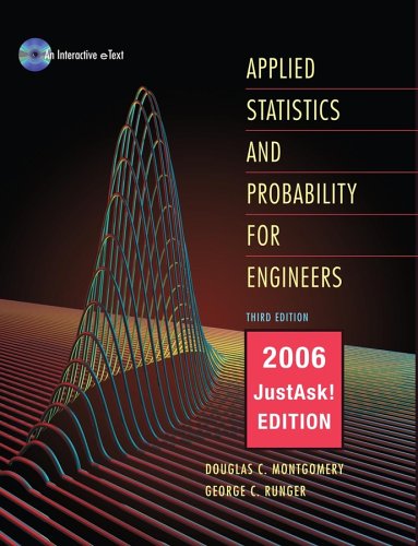 Applied Statistics and Probability for Engineers: Montgomery, Douglas C ...