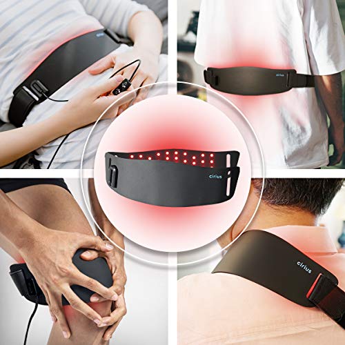 Cirius LED Belt Compact Near-Infrared Red Light Therapy Device with Cord Home Use Wearable Deep ...