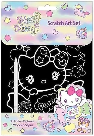 Rainbow Max HELLO KITTY Scratch Art Set For Kids price in Saudi Arabia ...