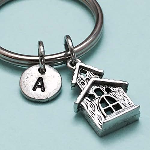 Amazon.com: Church house keychain, church house charm, religious ...