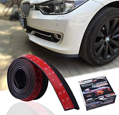 WeiMo Universal Carbon Fiber Front Bumper Spoiler Kit，Front Bumper Lip ...