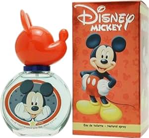 Amazon.com : Disney Mickey Mouse Kids Eau de Toilette Spray, 3.4 Ounce ...