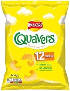 Walkers Quavers Cheese 14 Pack 240g: Amazon.ca: Home & Kitchen