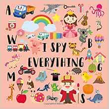 i spy everything: activity book for kids ages 2-4 , Gifts for toddler ...
